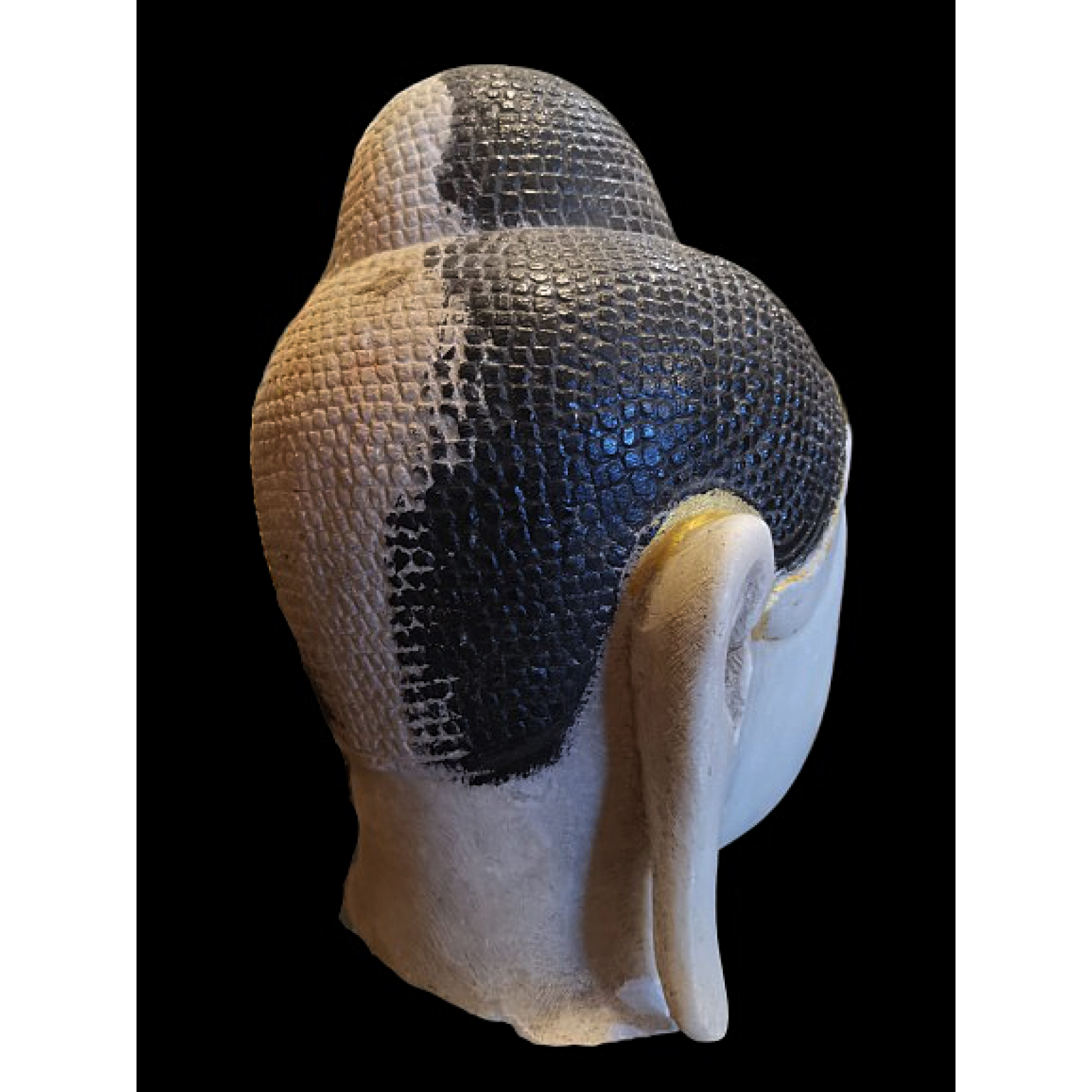 Extra large head of marble Buddha